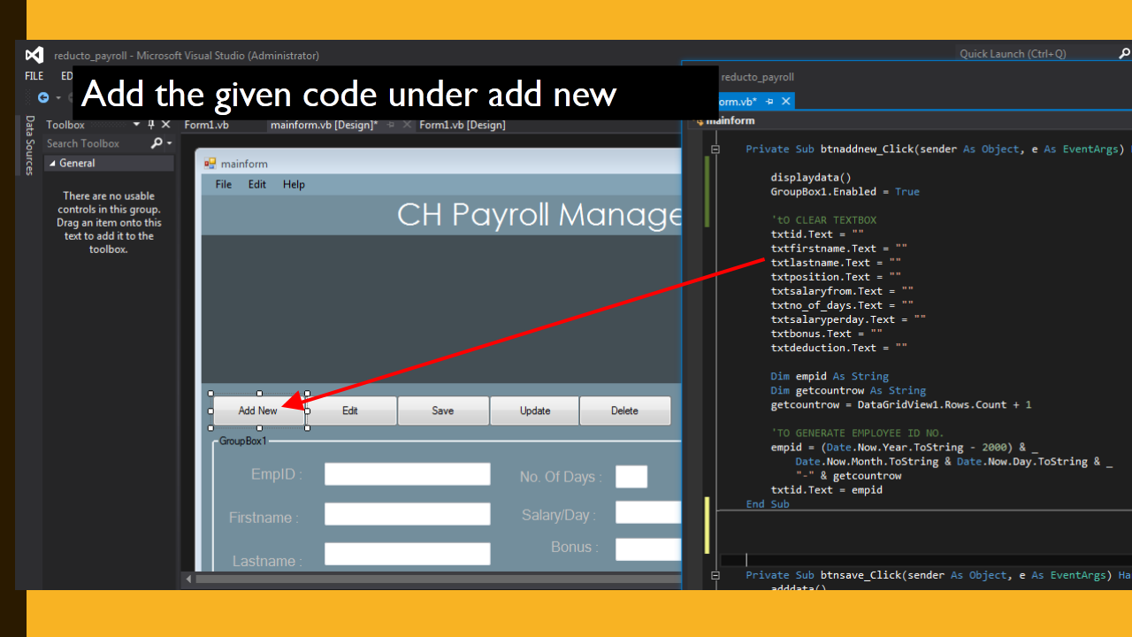 CS Basic Tutor : Activities for students: Connecting MS Access Database ...