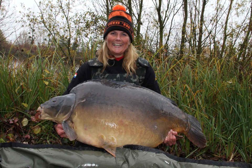 World record carp women now 84lb 5oz