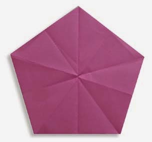 Pentagon - Easy Origami instructions For Kids