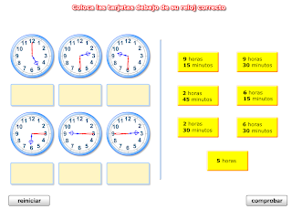 EL BLOG DE SEGUNDO: LAS HORAS "Y CUARTO" Y LAS HORAS "MENOS CUARTO"