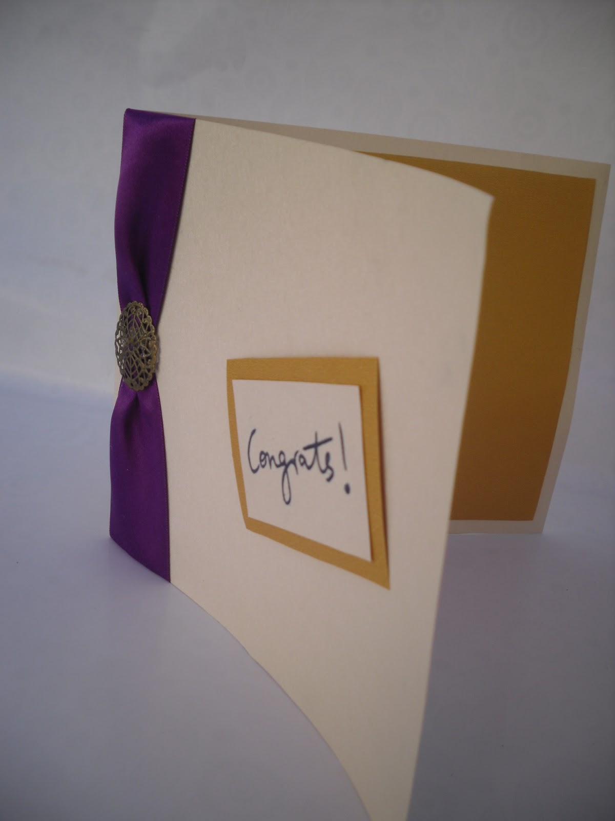 The Blooming Orchids: TUTORIAL: Simple greeting card