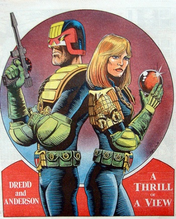 Cave Beneath The Mansion: Enciclopédia Histórica Básica do Juiz Dredd