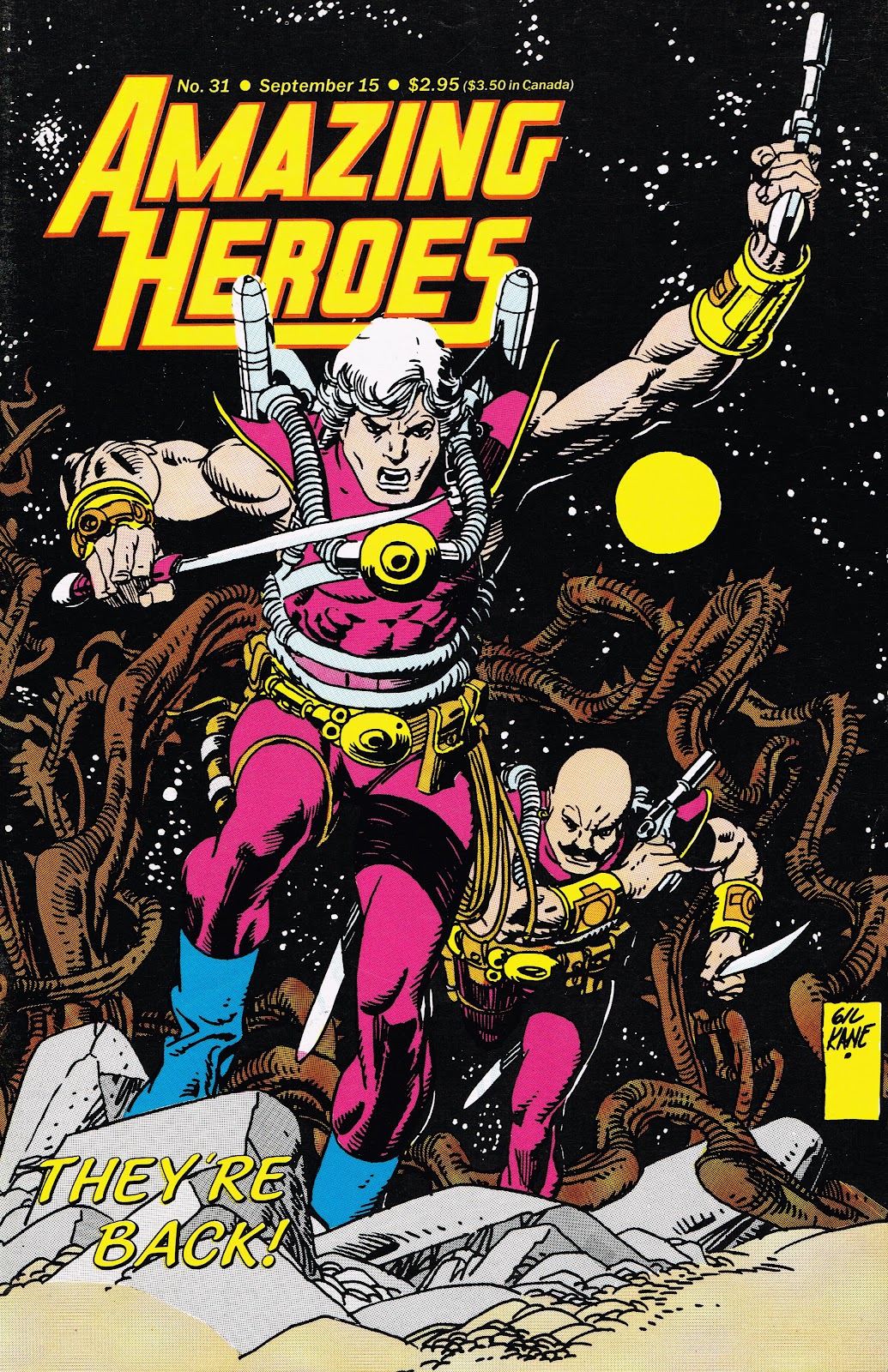 Cap'n's Comics: A Dozen Star Hawks (Starhawks?) by Gil Kane