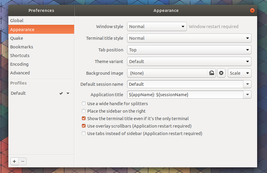 Tilix: The Almost Perfect Tiling GTK+ 3 Terminal Emulator - Linux ...