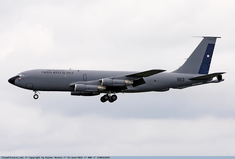 DEFENSA CHILENA: KC-135 DE LA FACH EN ALEMANIA