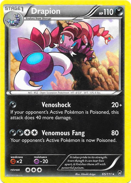 Drapion -- Furious Fists Pokemon Card Review | PrimetimePokemon's Blog
