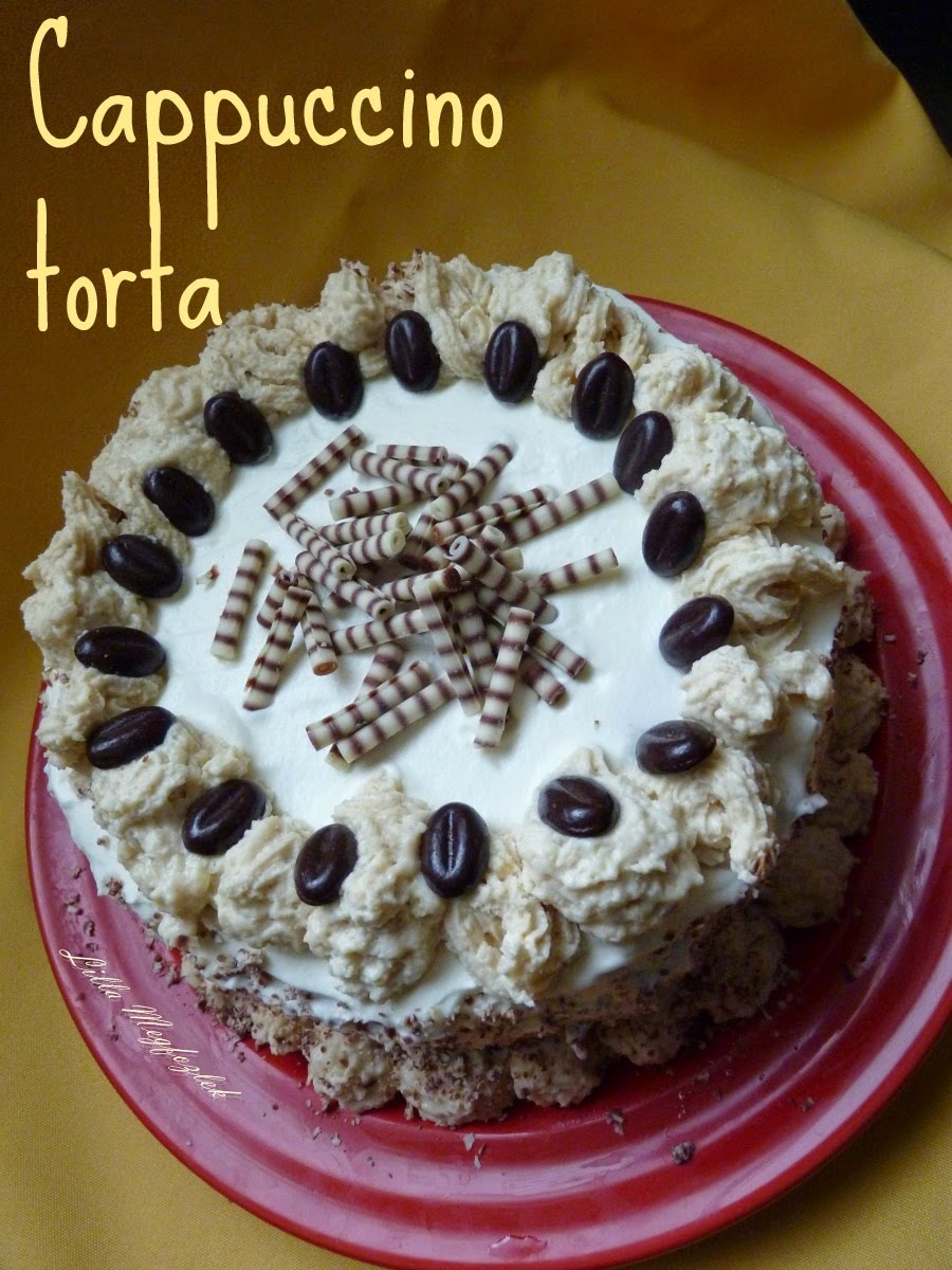 Megfőzlek...: Cappuccino torta