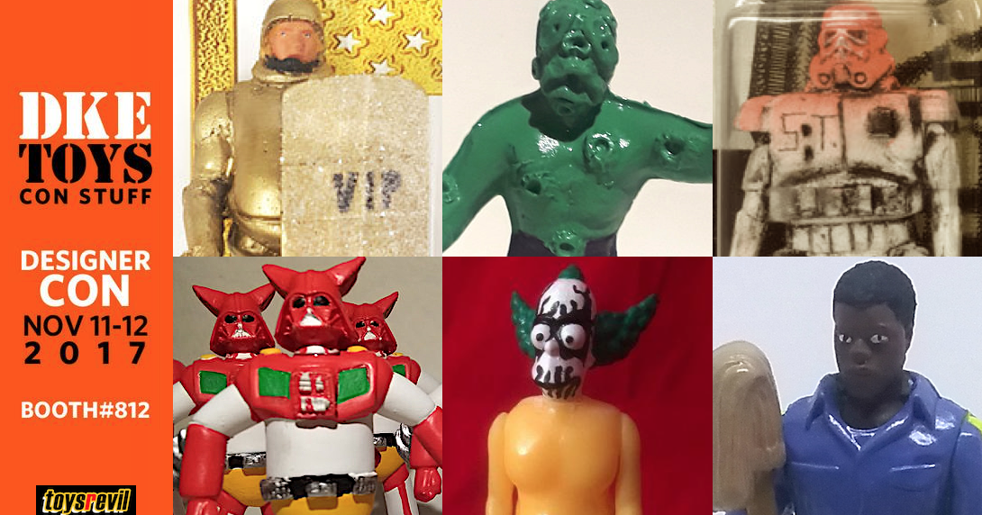 DKE Toys at DCON 2017 Batch #3: Carlos Ramirez, Kjelshus Collins, Kosmo ...