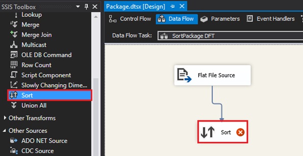 How to use SORT control in SSIS - D365 F&O Solutions