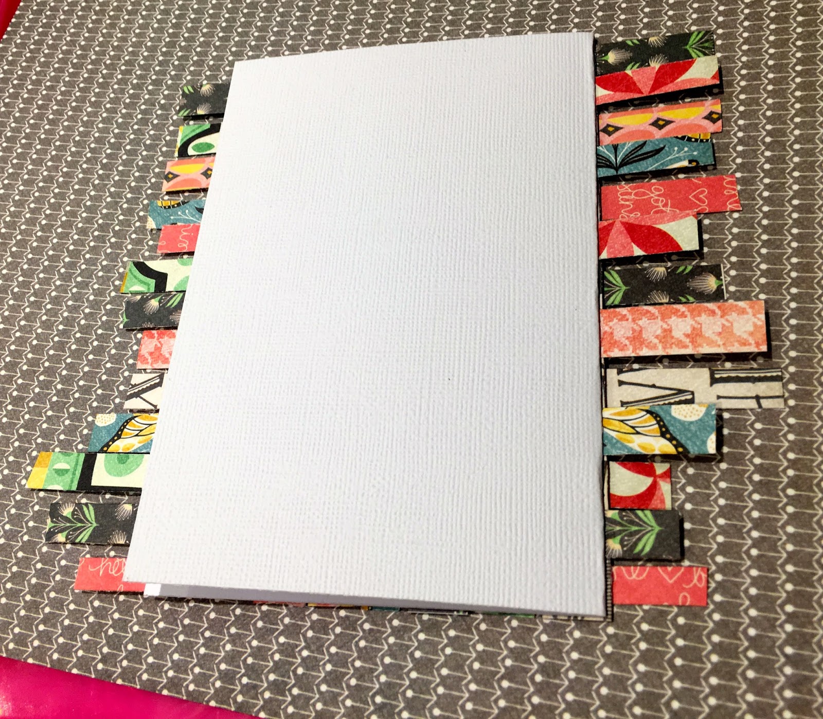 FotoBella: Basic Grey Sun Kissed Paper weave card tutorial