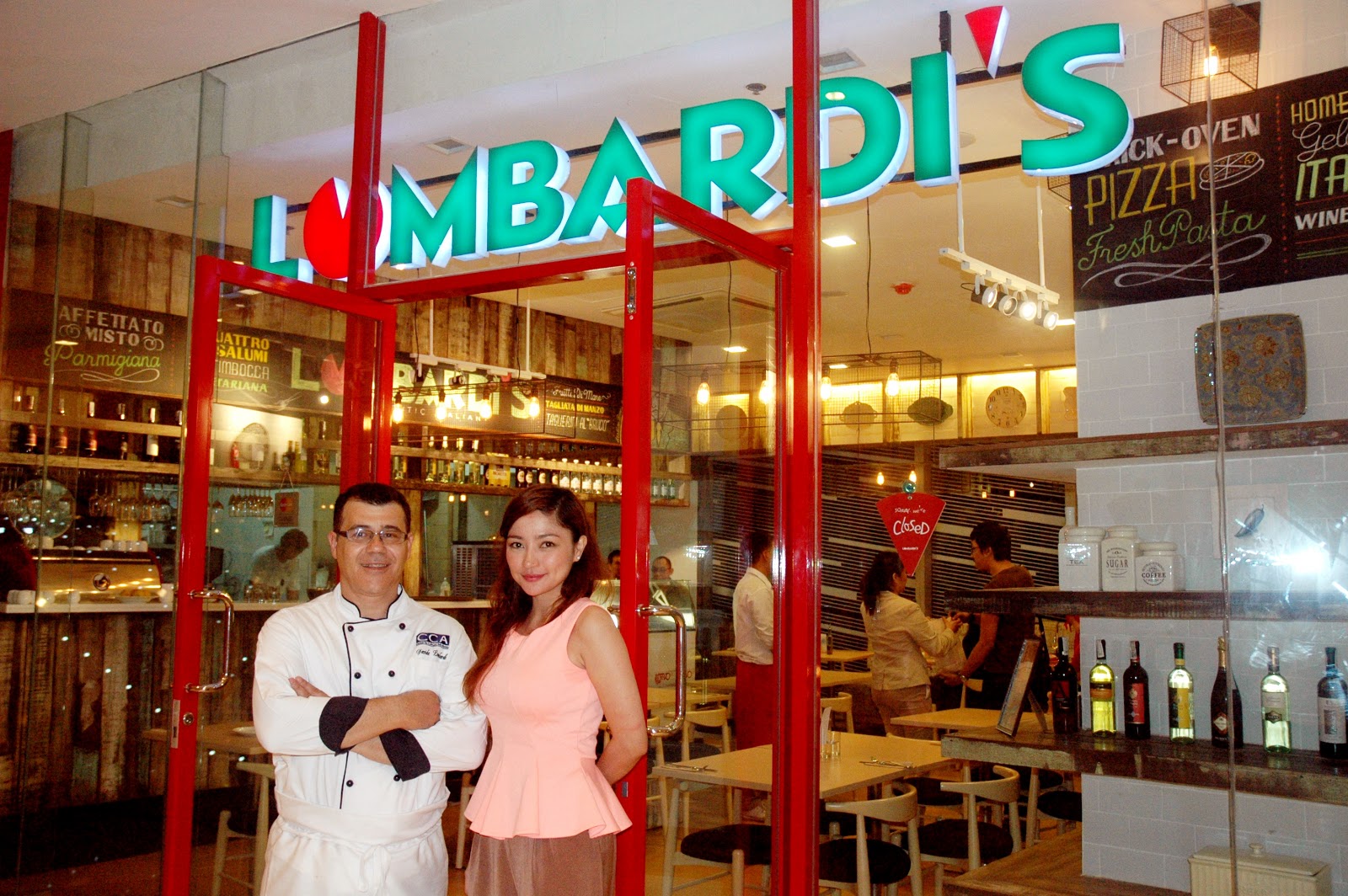 DUDE FOR FOOD: Lombardi's: Fresh, Authentic Italian Cuisine at Shangri ...