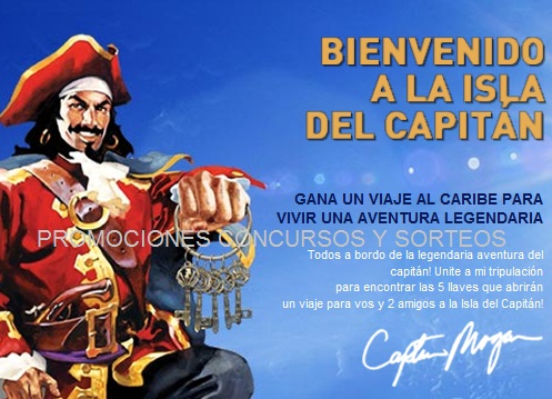 PROMOCIONES CONCURSOS Y SORTEOS: Promo Captain Morgan Argentina ganá un ...