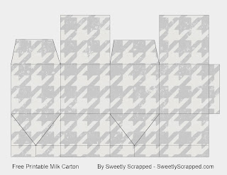 Sweetly Scrapped: --Free-- Printable Milk Carton Packaging...