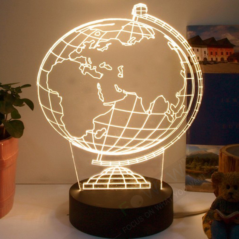 Lamparas LED en 3D!!