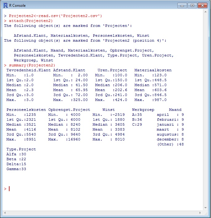 Handleiding data analyseren met R: 2.9 Een eenvoudige of meervoudige ...