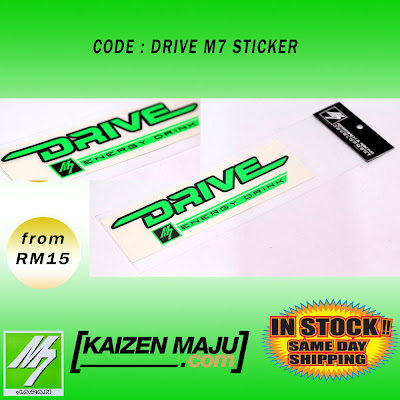 DRIVE M7 STICKER