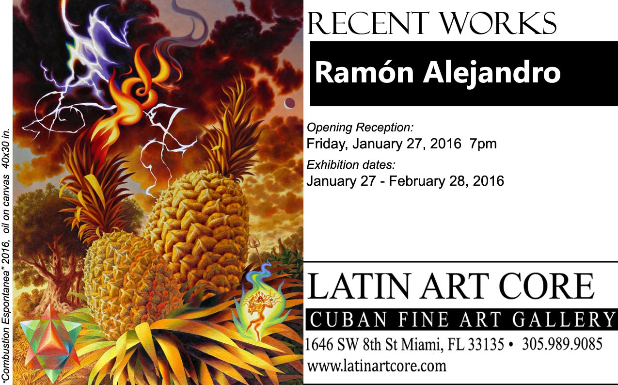 t u m i a m i b l o g: Recent Works de Ramon Alejandro, mañana viernes ...