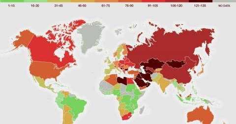 save world: Most Polluted countries on Earth with maps.