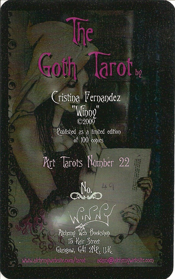 Eno's Tarots: The Goth Tarot