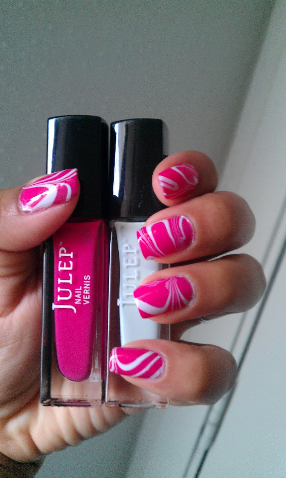 Nail Obsessed Girl: Water Marble