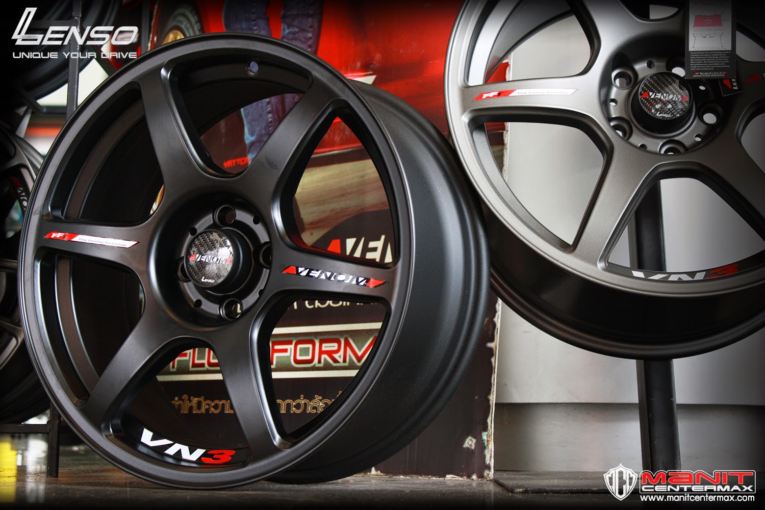 ManitCenterMax : ล้อแม็ก ยางรถยนต์: LENSO :: VENOM เวนอมซีรี่ส์ ...