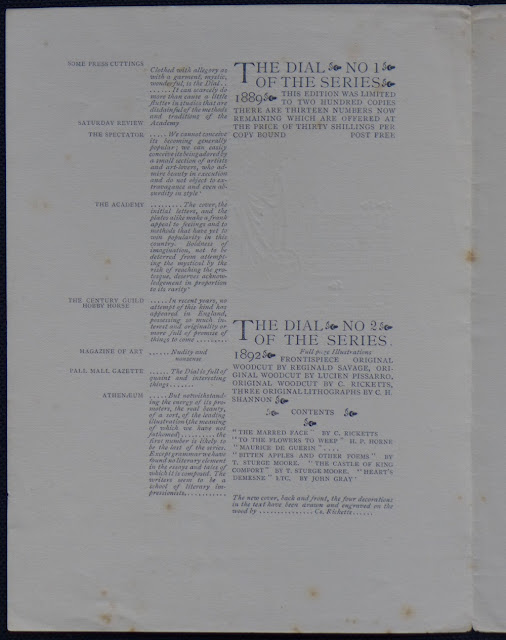 Charles Ricketts & Charles Shannon: 304. The Earliest Review of The ...