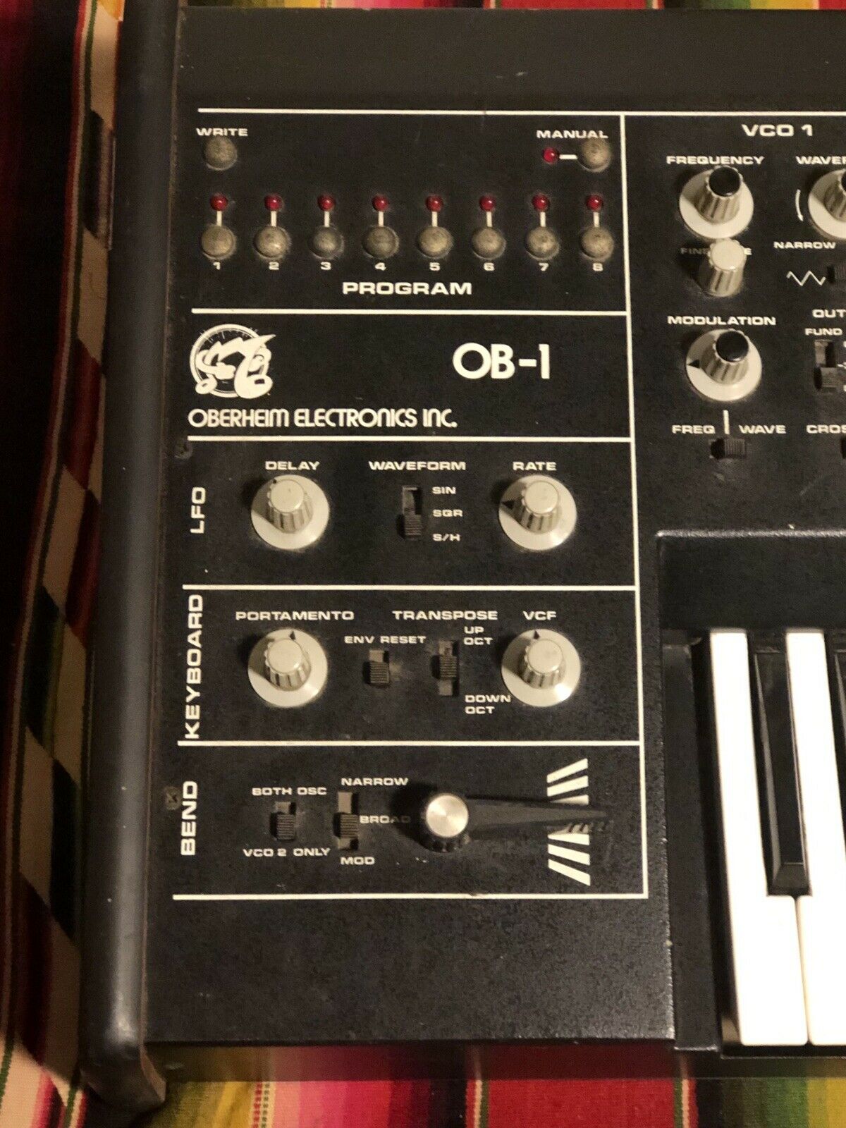 MATRIXSYNTH: Oberheim OB-1 1978 Analog Synth SN 0535