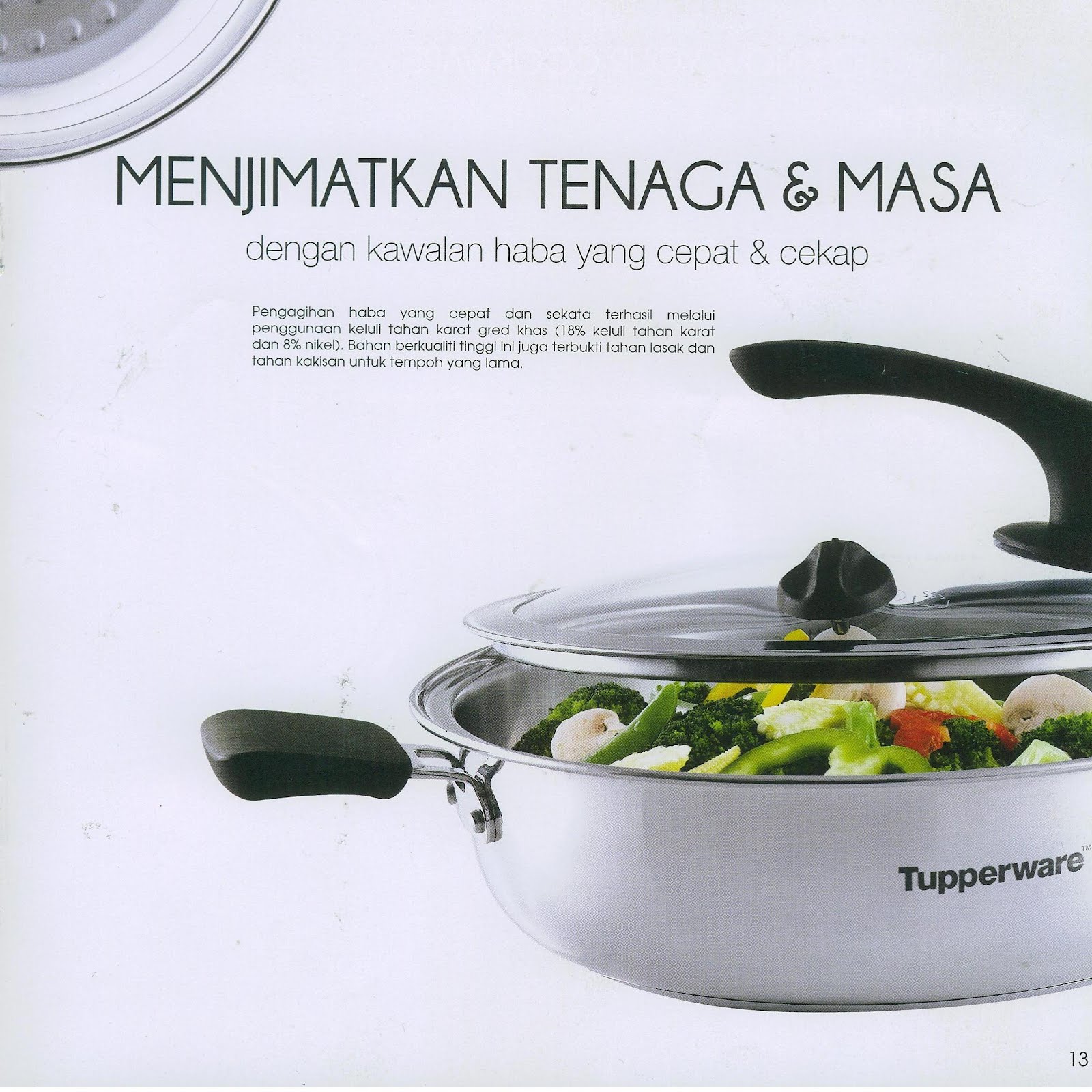 TUPPERWARE DUNGUN: Launching Set Periuk Terbaru : TUPPERCHEF INSPIRE