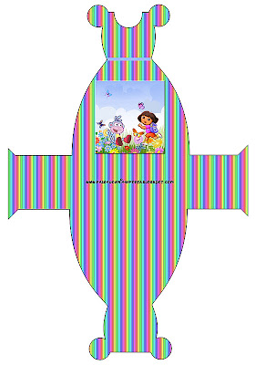Dora the Explorer: Free Printable Party Boxes. - Oh My Fiesta! in english