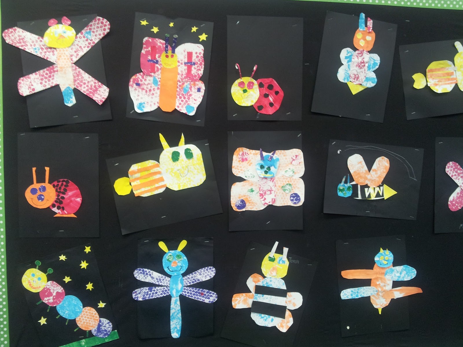 Eric Carle Insects style: Insects Math & Literacy Fun and a FREEBIE