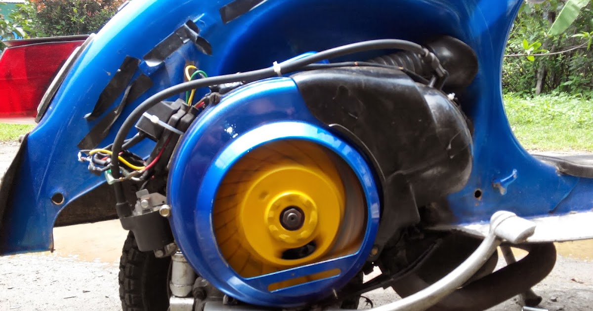 Cara Mengatasi Mesin Vespa Susah Hidup - Salam Mesin Kanan Vespa