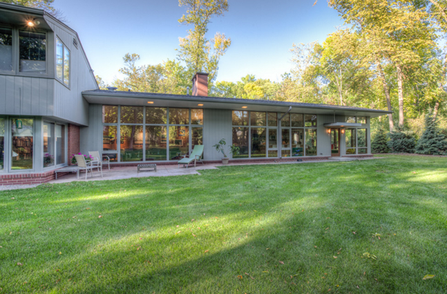 Mid Century Modern Milwaukee: Leenhouts - 1107 E Lilac Lane, Fox Point