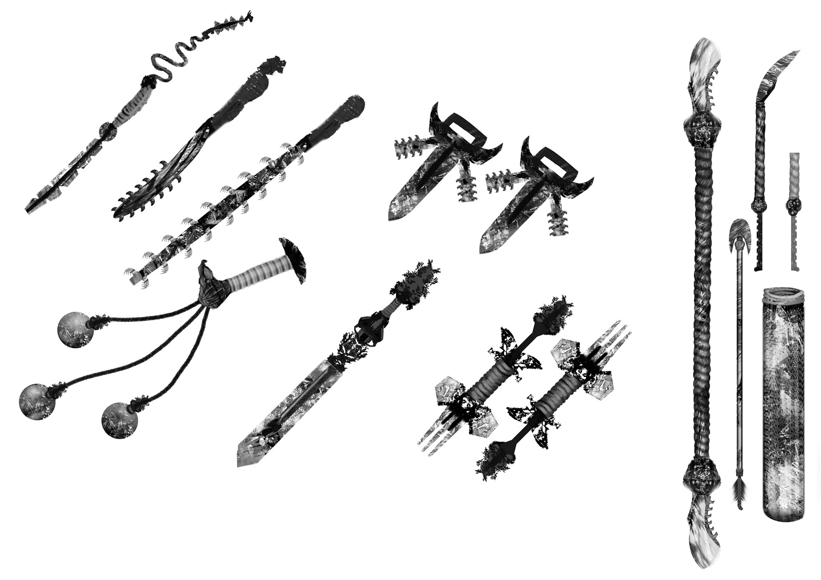 ChrisReillyArt_ConceptArt Practice: Assassins Creed: Aztec