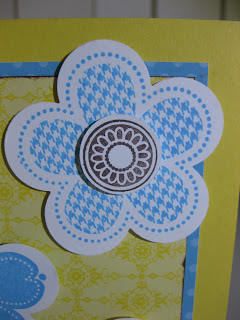 Stamped by C: Cheery Hello Card