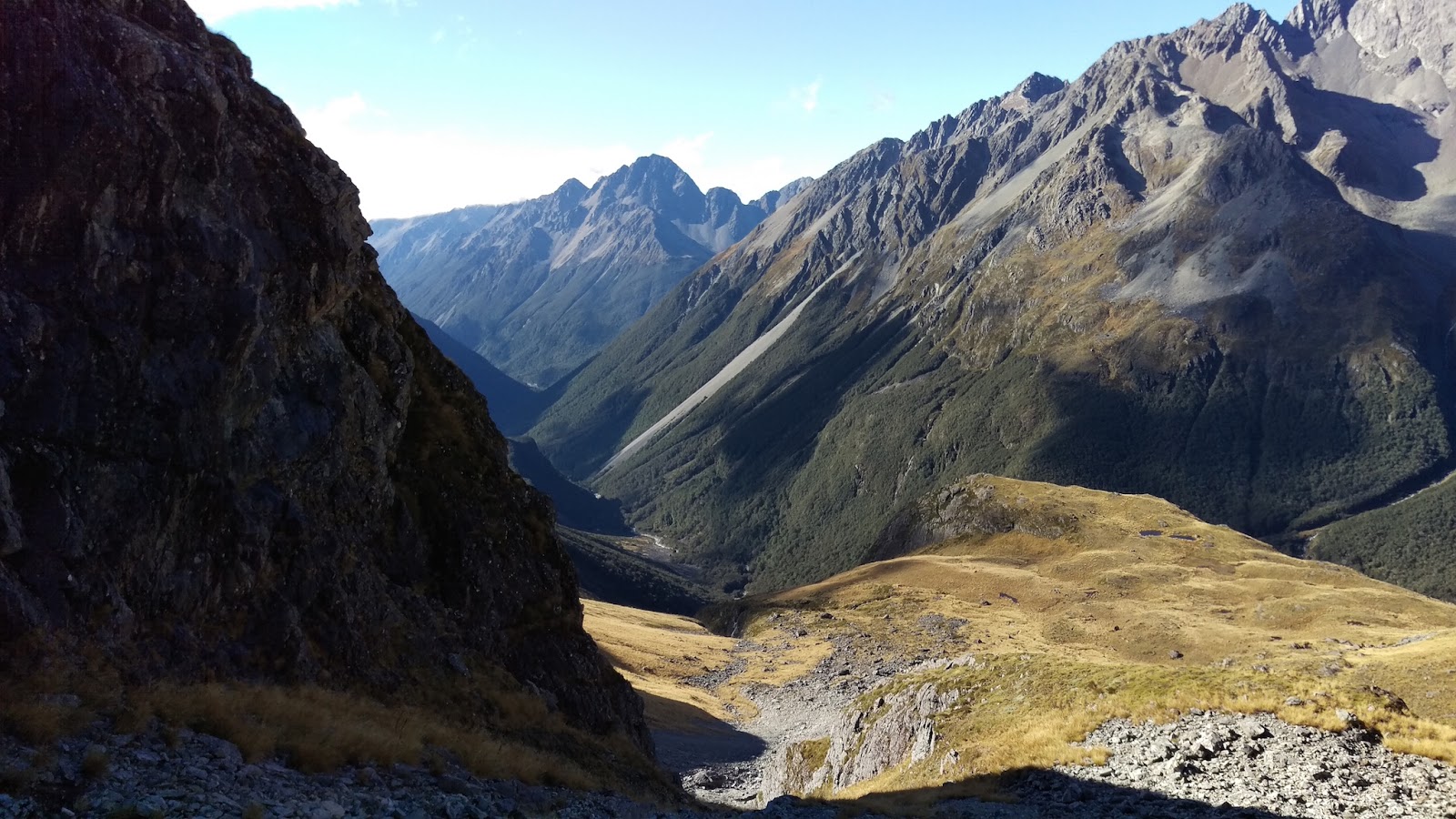 Tramping: D'Urville Moss Pass Sabine and some huts