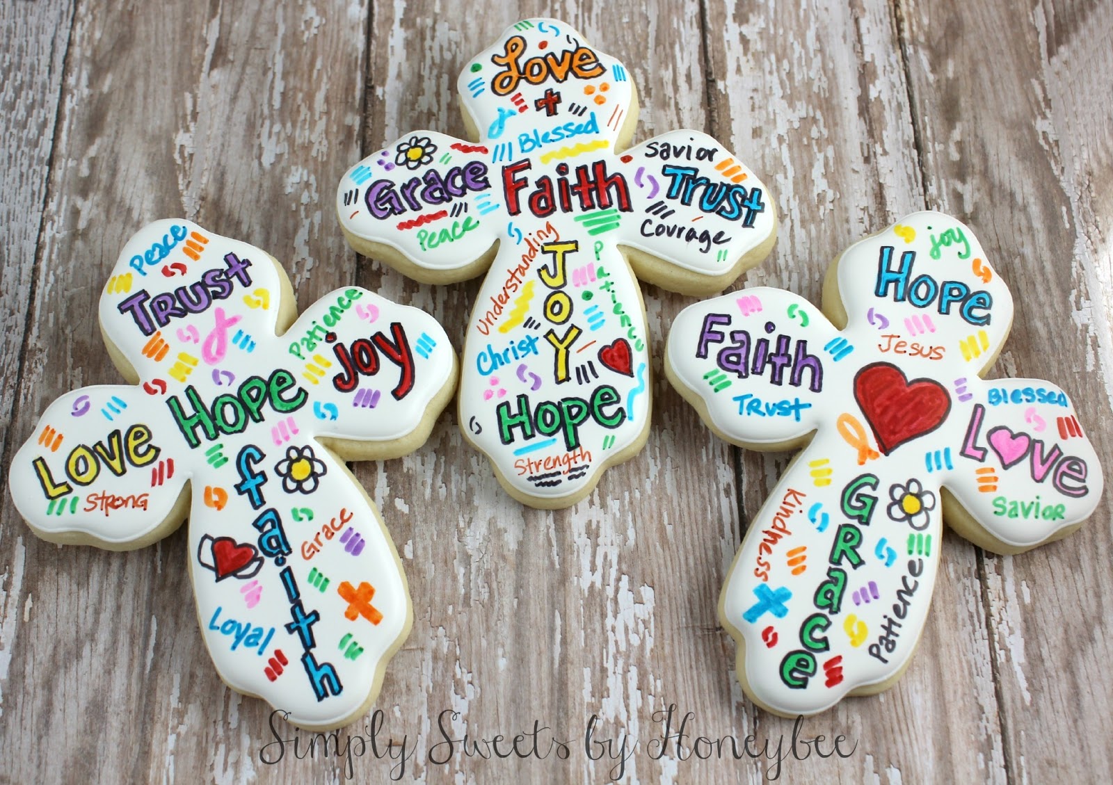 The Cookie Puzzle: Inspirational Message Crosses by Simply Sweets by ...