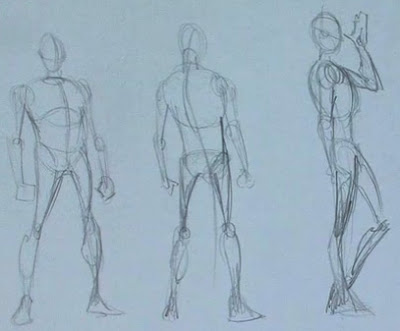 My FYP Project: Research - David Finch Dynamic Figure Drawing Body -02