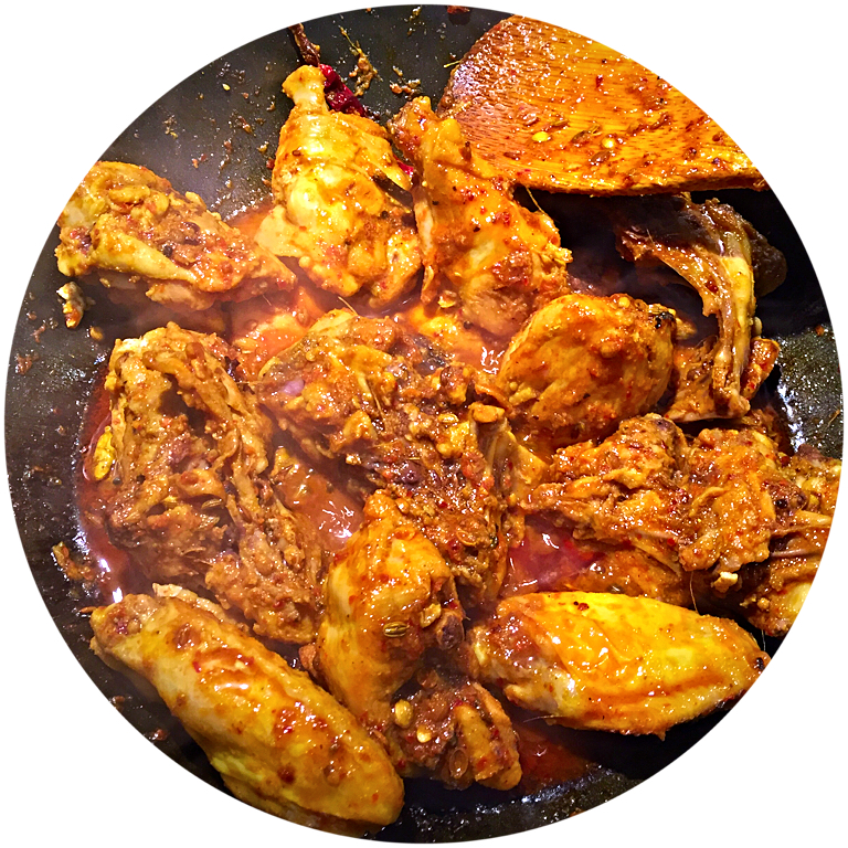 Chicken Kadai Roast