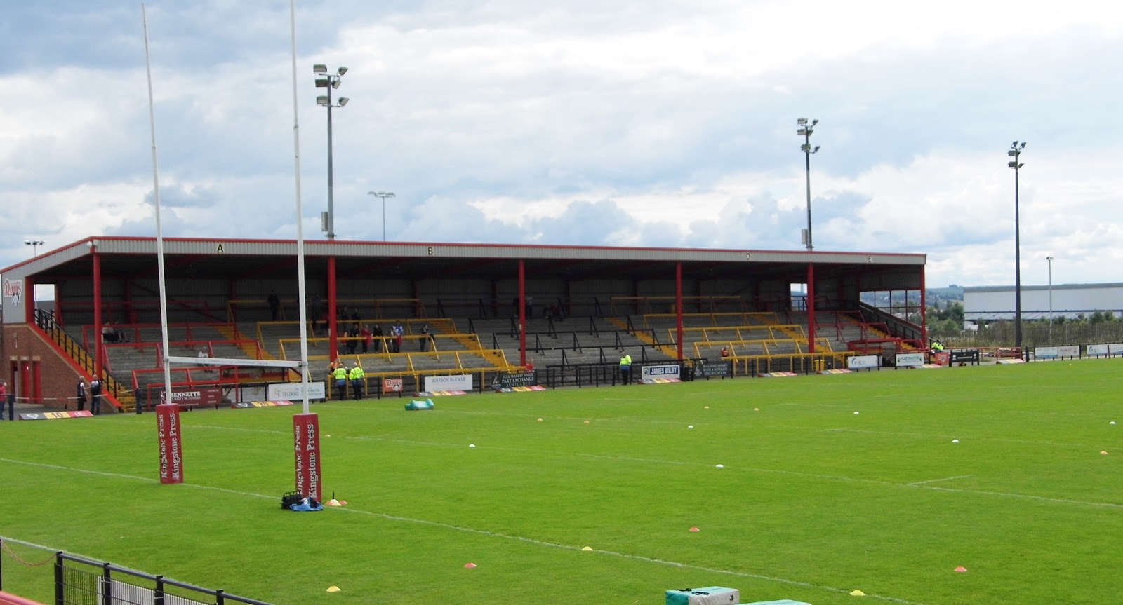 We all stand together: DEWSBURY RAMS CHARGE HOME