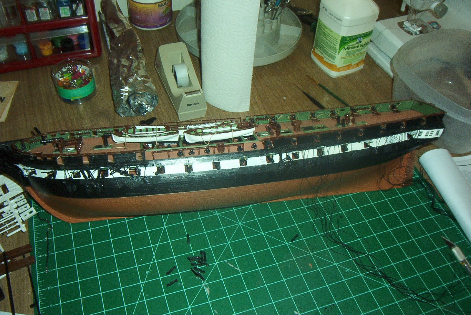 Obiwan Modeling: My 1/96 Scale USS Constitution