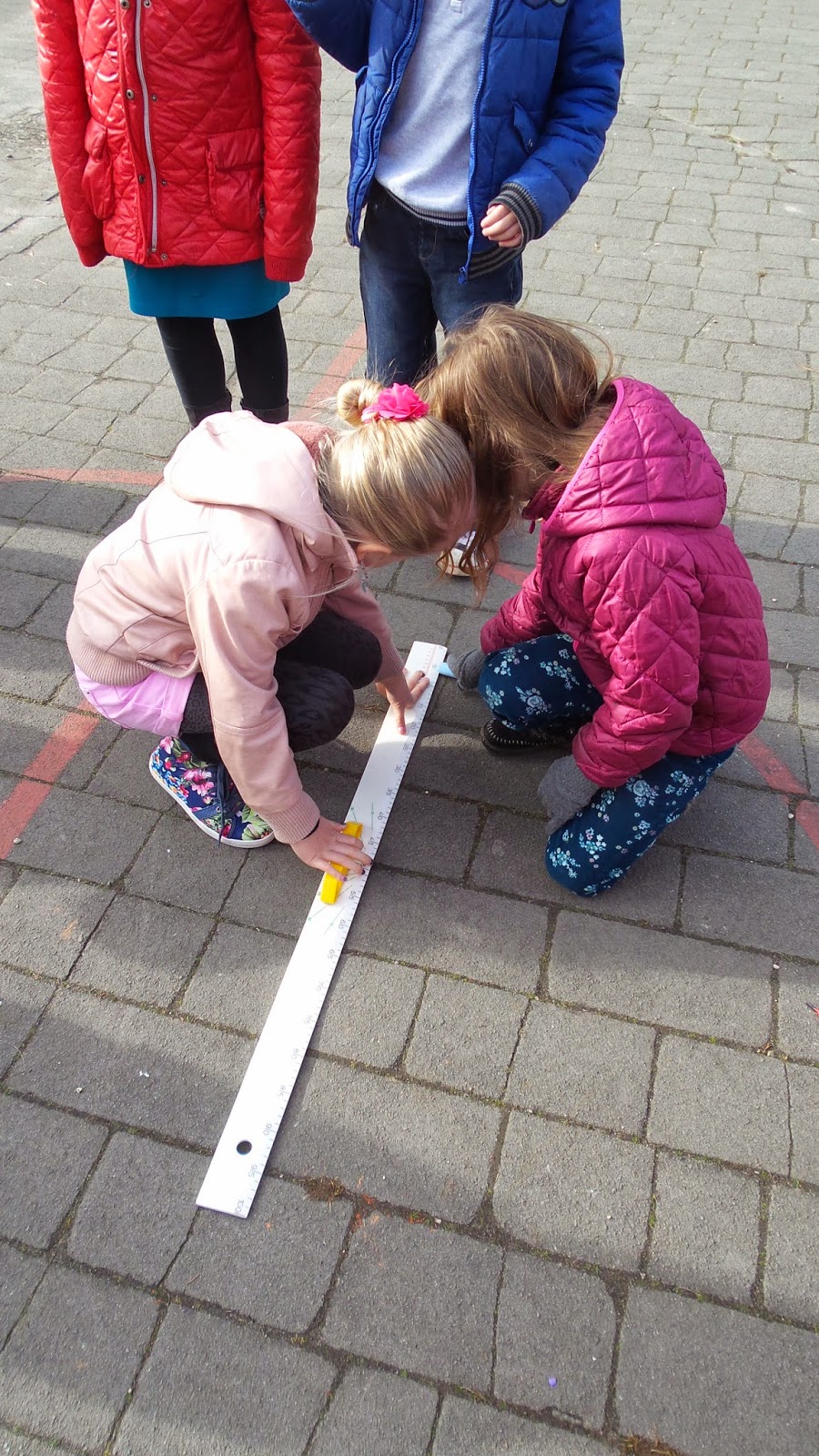 Blog eerste leerjaar: Hoe lang is 1 meter?