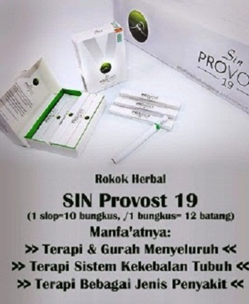 HARGA ROKOK SIN PROVOS 19 | Terapi Asap Rokok Sin