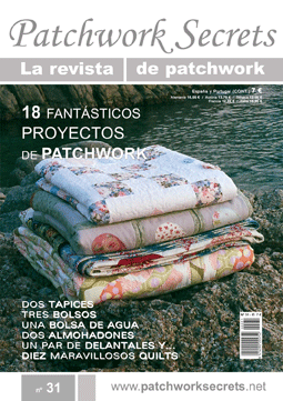 Patchwork Estudio: Colaboración en el número 31 de la Revista Patchwork Secrets