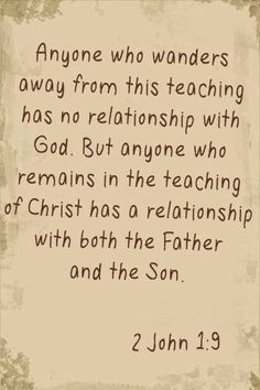 Spread the Word by KJ: 2 John 1: Verify the Teaching