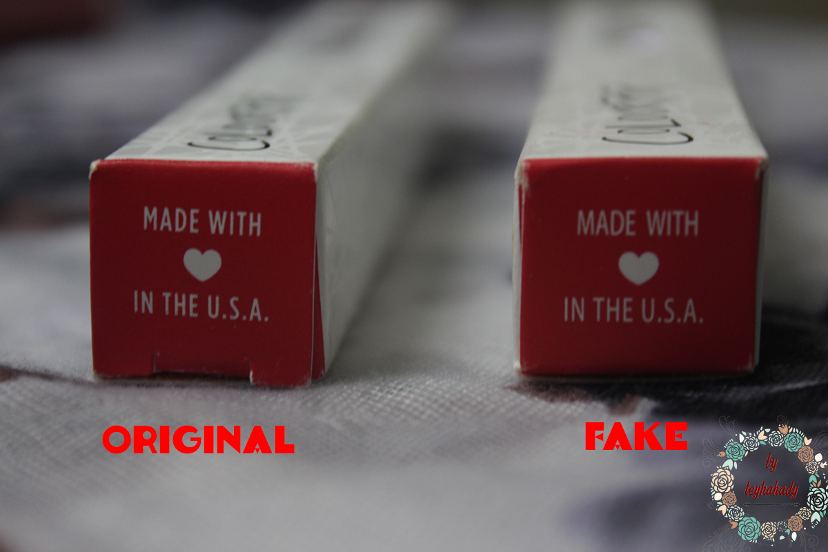 Differences Between Original and Fake Colourpop | Hikayat Leyha