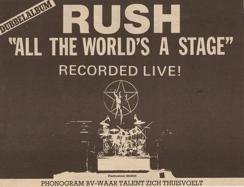 Rush 1976 album - localQas
