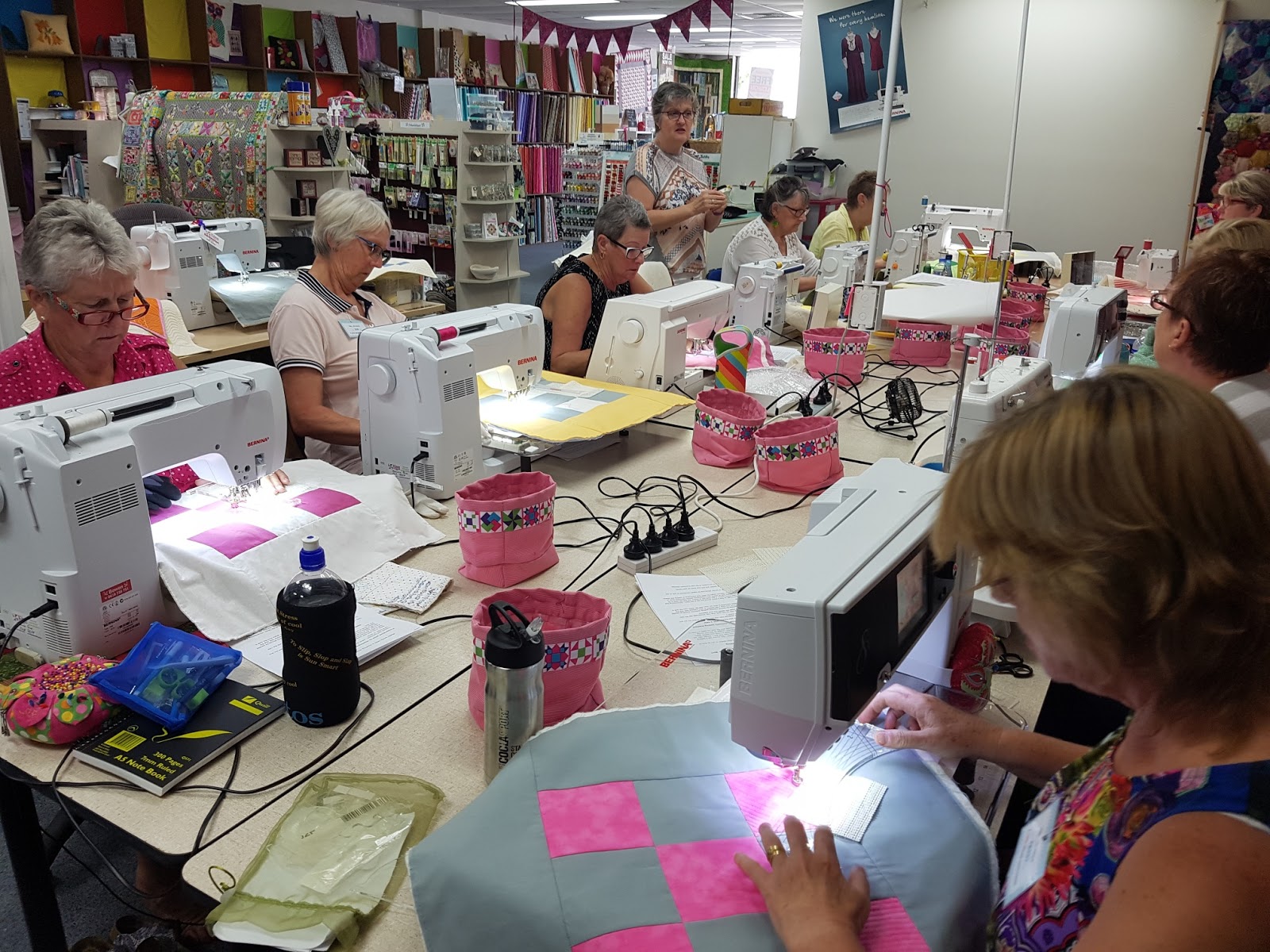 Free Motion Quilting with Rulers.... Workshop with Jane Rundle