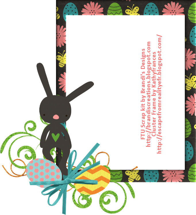 Escape From Reality Blog: FTU 'Almost Easter' Cluster & Cluster Frames