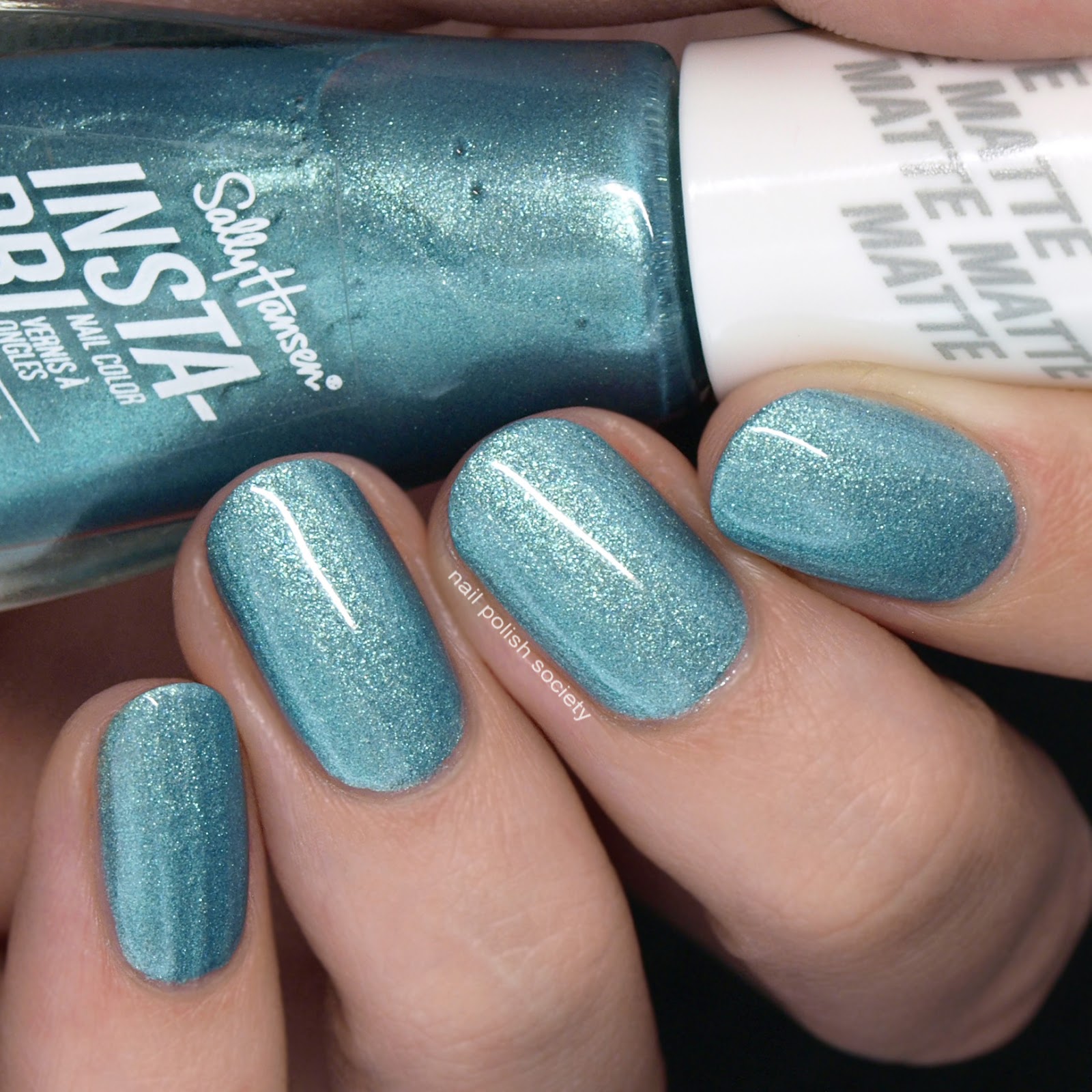 Nail Polish Society: Sally Hansen Insta-Dri Metallic Matte