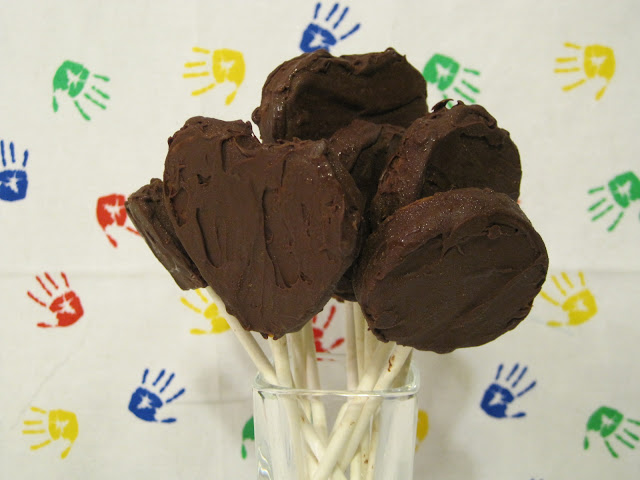 Frozen Chocolate Covered Sweet Potato Pops | Food for the Finicky